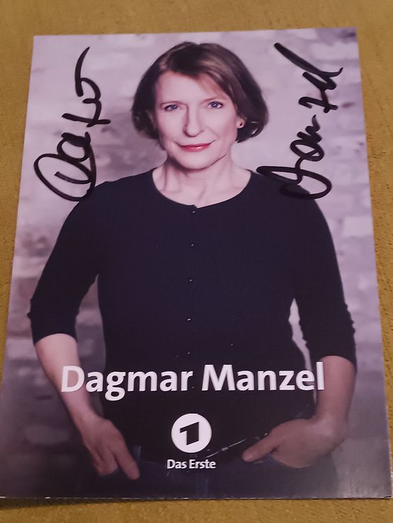 Dagmar Manzel - Tatort - handsigniert (D'occasion) à Menziken pour CHF ...