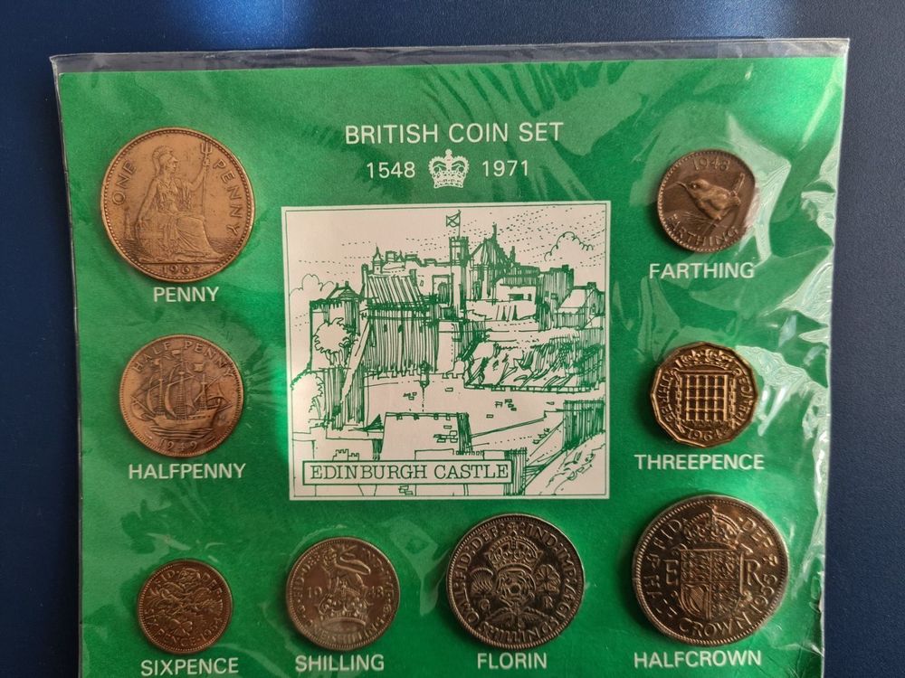 British Coin Set - Edinburgh Castle Ausg (Neu (gemäss Beschreibung)) in ...