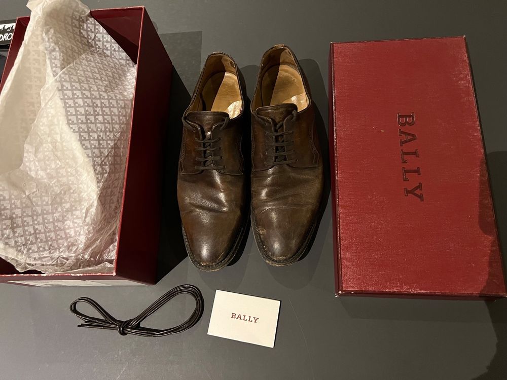 Bally Coffee Calf Plain 40.5 | Kaufen auf Ricardo