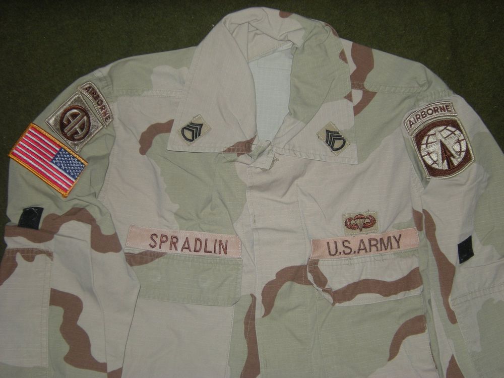 US Army DCU Shirt 82nd Airborne Div u. 16th Military Police (Gebraucht ...