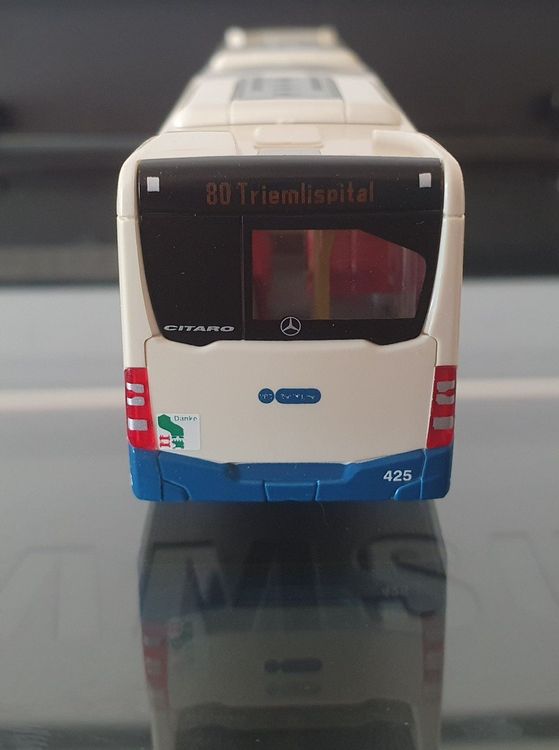 Rietze VBZ Zürich "Linie 80" Mercedes Citaro G12 Bus 1:87 | Kaufen auf ...