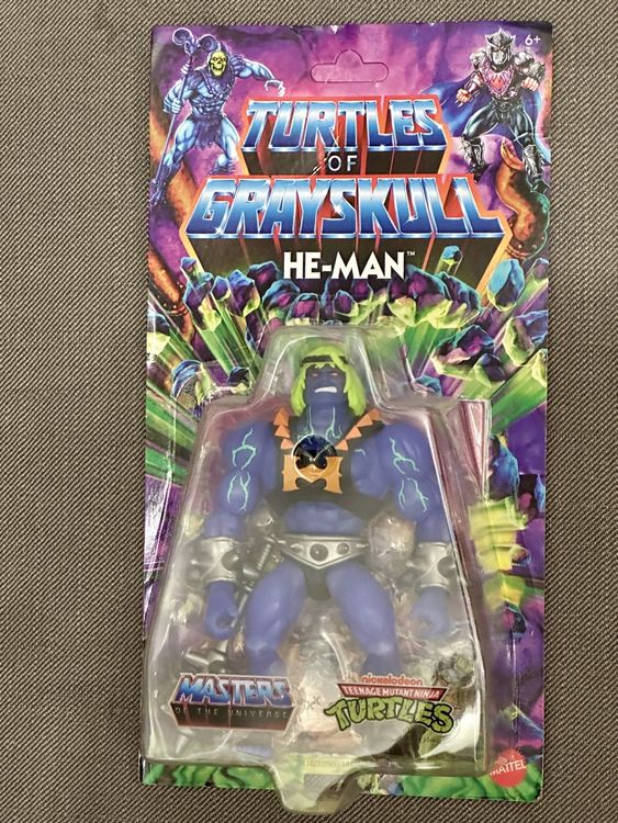 Turtles of Grayskull, He-Man, OVP (Neu und originalverpackt) in ...
