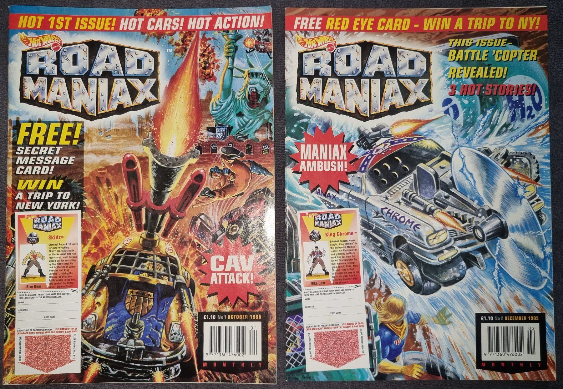 Hot Wheels Road Maniax Liberty Base & Cars, neu, Set, OVP! (Neu und ...