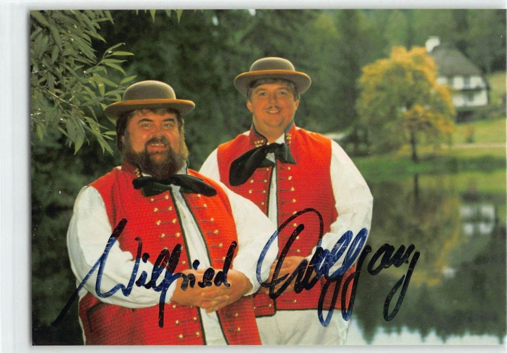 WILDECKER HERZBUBEN AUTOGRAMMKARTE - echte Unterschrift, ab (Gebraucht ...