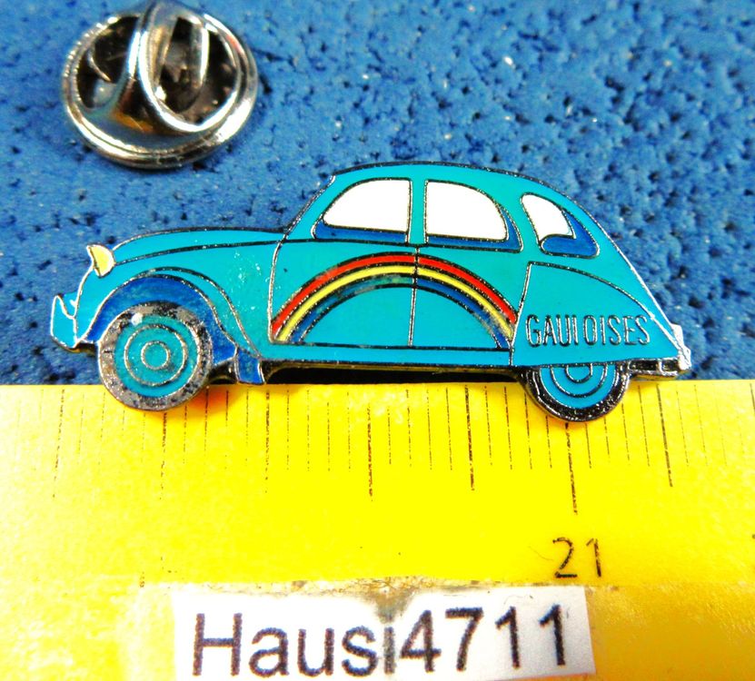 CITROEN 2CV DÖSCHWO GAULOISES RAINBOW AUTO PIN GLASIERT (Gebraucht) in ...