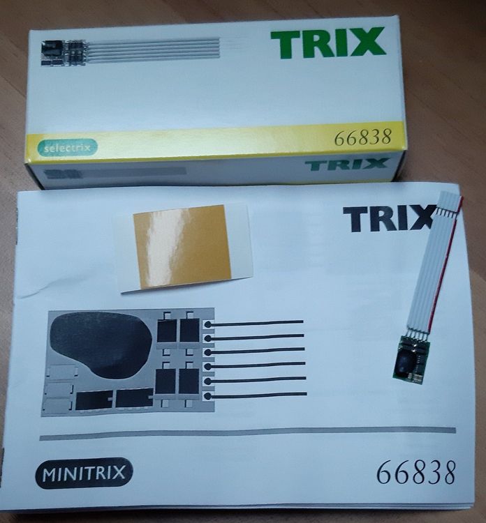 Trix Lok-Decoder 66838 1000 mA neu (Neu und originalverpackt) in ...