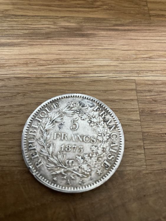 Jolie pièce de 5 francs française de 1875 en TTB | Kaufen auf Ricardo