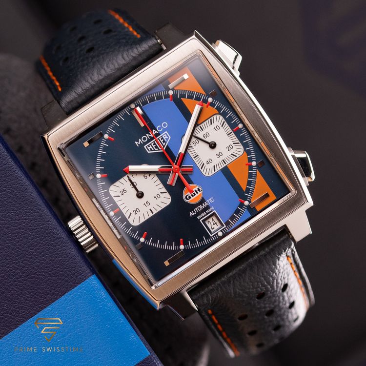 Erstaunlich Tag Heuer Monaco Gebraucht Ebenbild