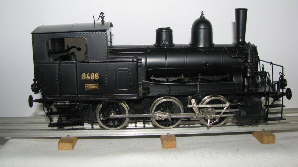 Fulgurex Dampflok E 3/3 "Tigerli" der SBB, Spur 0, Messing (Gebraucht ...