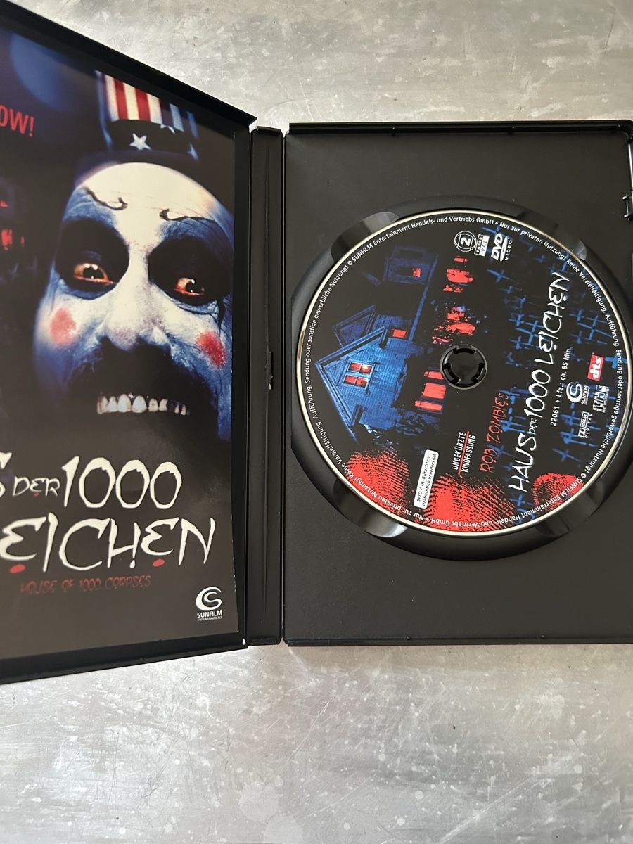 Haus Der 1000 Leichen - DVD - Horror, Rob Zombie [2003] (Gebraucht) in ...