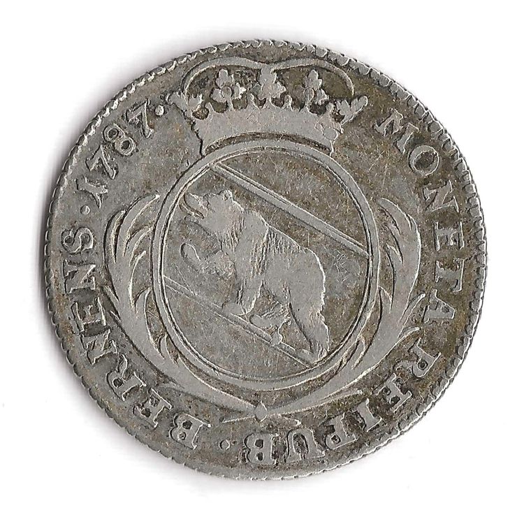 Münze Bern 20 Kreuzer 1787 HMZ 2-221k ss+ | Kaufen auf Ricardo