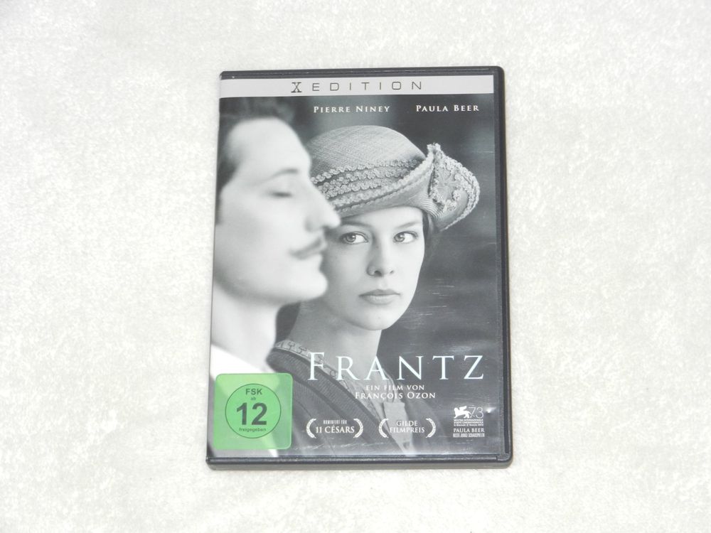 DVD PIERRE NINEY,PAULA BEER in FRANTZ - REGIE: FRANCOIS OZON | Kaufen ...
