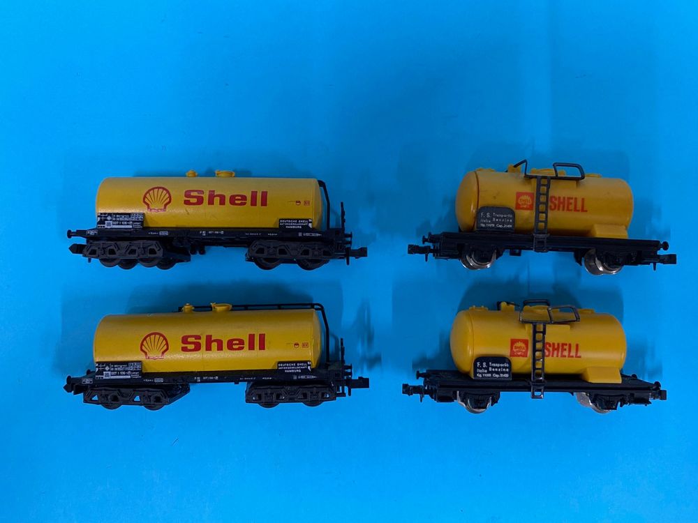 DC Spur N Minitrix / Lima Shell Tankwagenzug | Kaufen auf Ricardo
