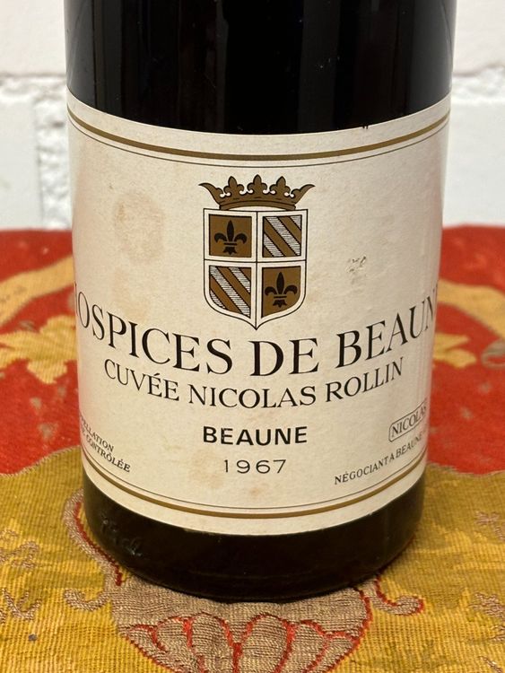 💚 💚 1 x 1967 Hospices de Beaune Cuvée Nicolas Rollin 💚 💚 (Neu (gemäss ...