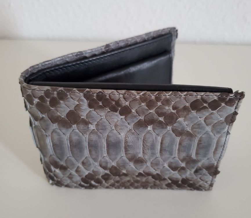Geldbörse Portemonnaie Brieftasche aus Python-Leder (Neu (gemäss ...