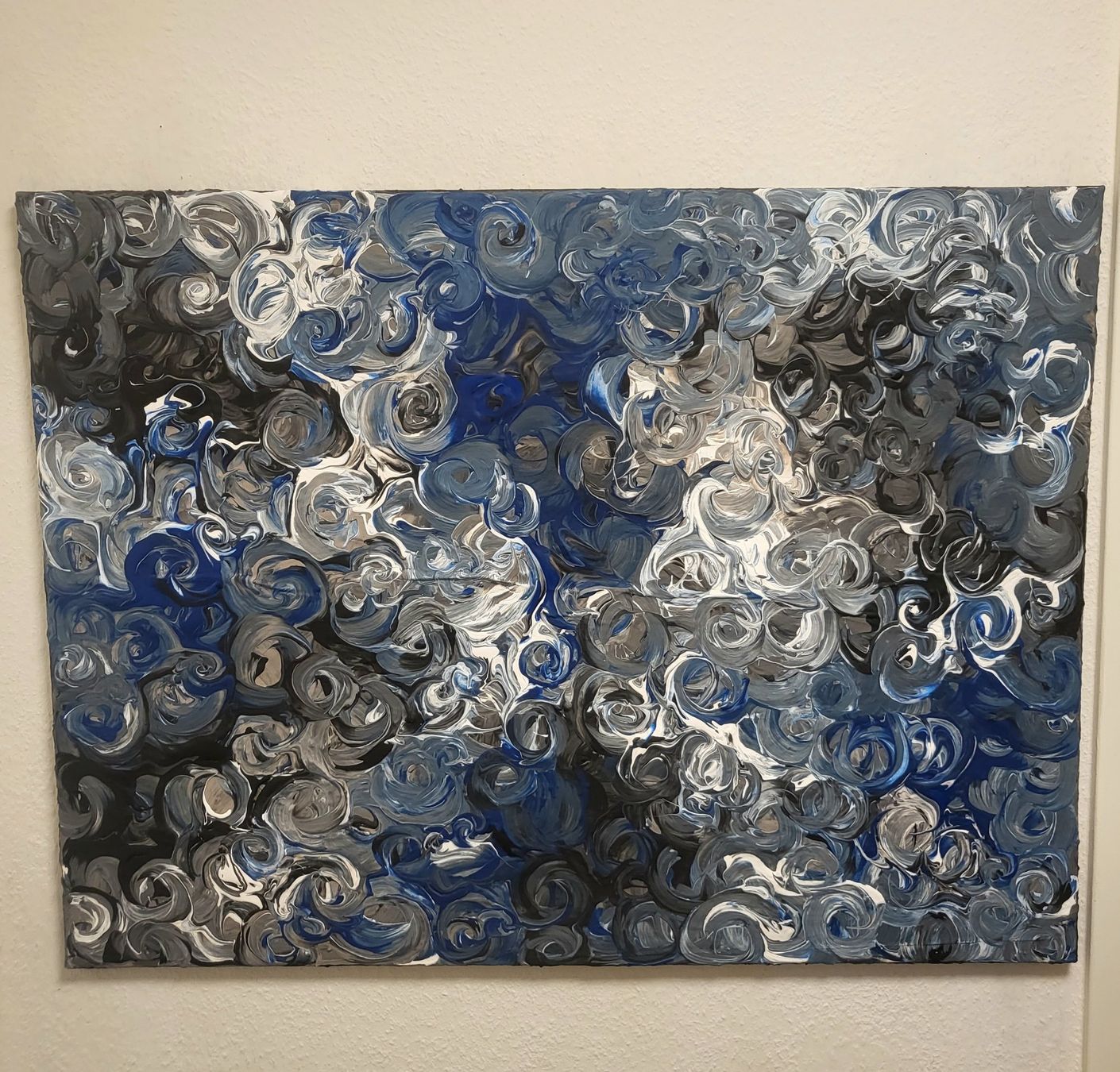 CC ART, CH Künstlerin, Acrylgemälde 60x80cm, auf Leinwand! (Neu (gemäss Beschreibung)) in ...