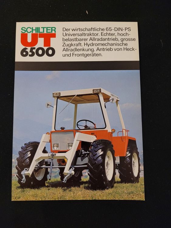 Schilter UT 6500 Prospekt | Kaufen auf Ricardo