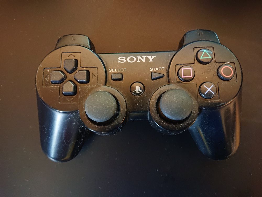 Playstation 3 PS3 - Controller - Schwarz - Original (Gebraucht) in ...