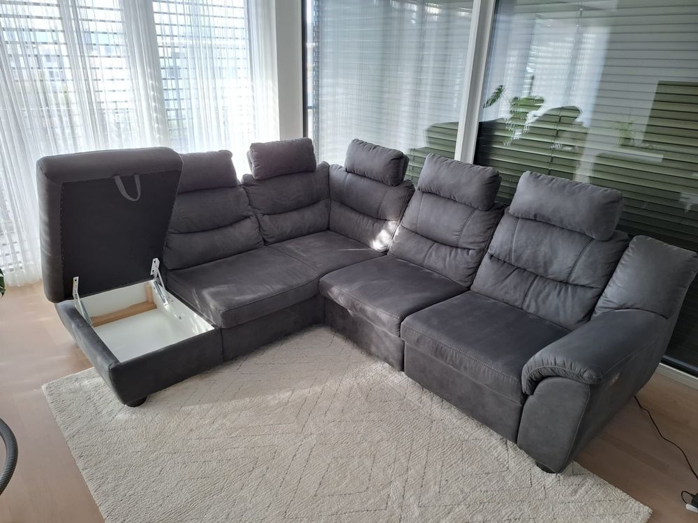 Ecksofa Anubis mit Relaxfunktion, Top Zustand (Gebraucht) in Lenzburg für CHF 800 – nur Abholung ...
