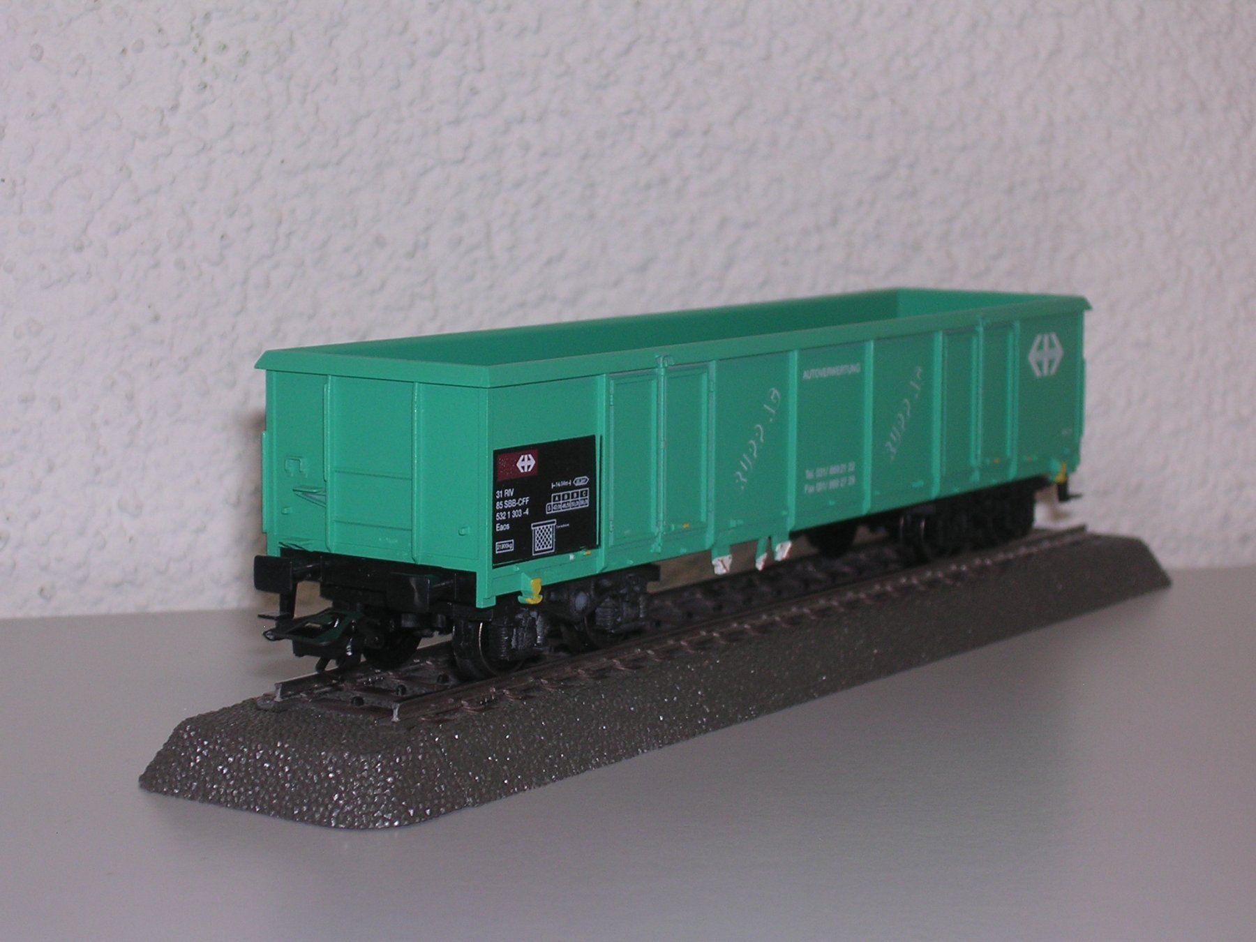 Märklin 4689 SBB Hochbordwagen "Rupp" in H0, Sondermodell!! (Gebraucht ...