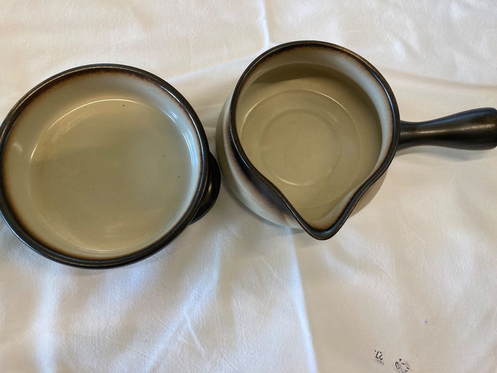 Schüsselchen und Saucière von Mancioli, Italien, Porzellan (Gebraucht ...