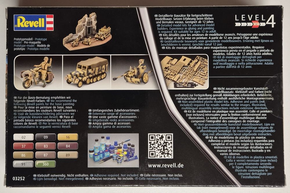 Revell / Sd. Kfz. 11 + 7,5 cm PaK 40 / 1/76 (Neu und originalverpackt ...