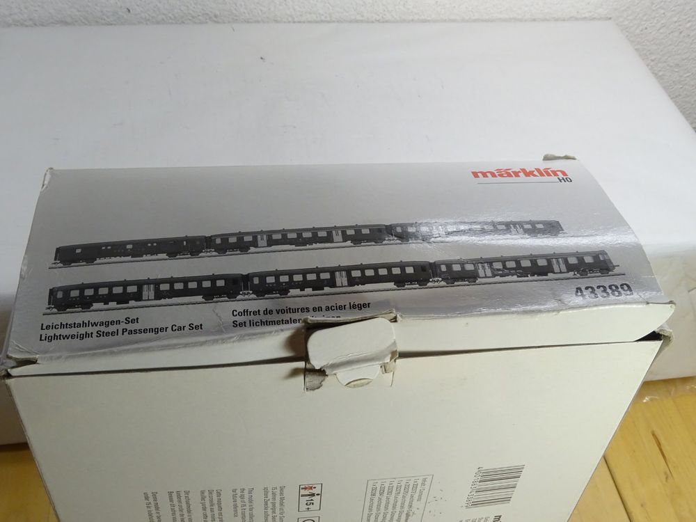 Märklin 43389 SBB Personenwagen Set, 6 teilig, H0,WS/AC,OVP (Neu (gemäss Beschreibung)) in ...