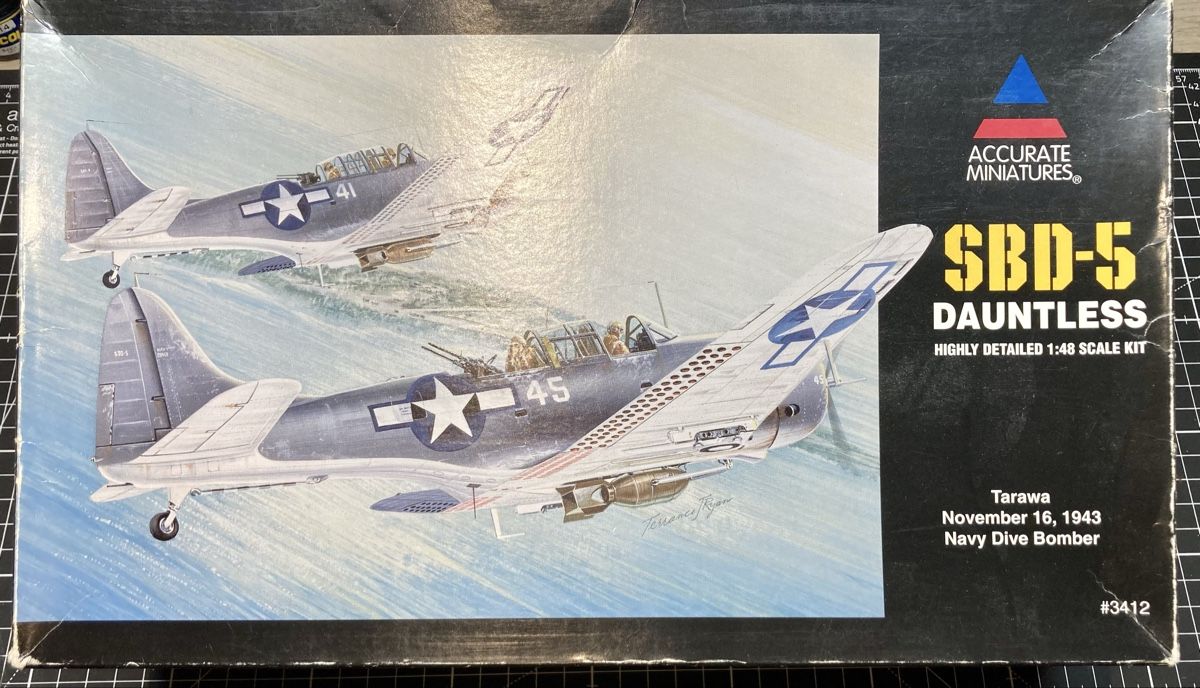 1/48 Accurate Miniature SBD-5 Dauntless inkl Maske (Neu (gemäss Beschreibung)) in Muttenz für ...
