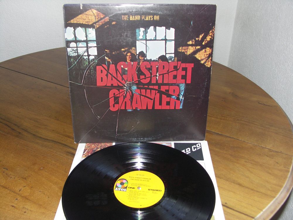 Back Street Crawler -The Band Plays On Paul Kossoff (Gebraucht) in ...