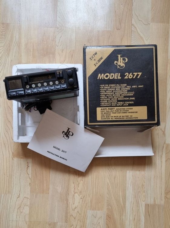 JPS Autoradio Modell 2677 (OVP) | Kaufen auf Ricardo