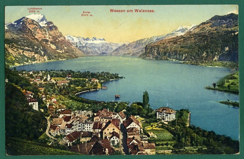 Weesen am Walensee, um 1920 | Kaufen auf Ricardo
