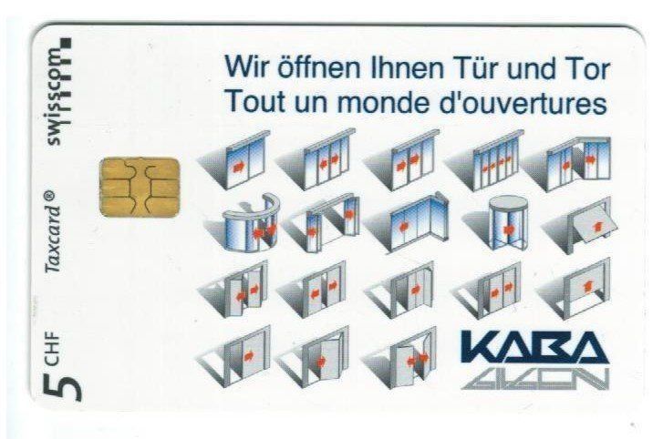 Taxcard Chip-1891 KABA Gilgen (Gebraucht) in Zürich für CHF 5 – mit ...