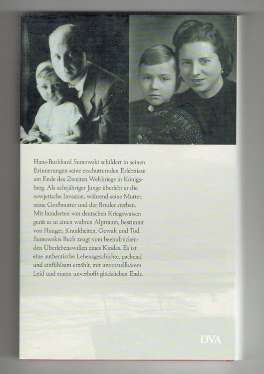 Jetzt war ich ganz allein auf der Welt Hans Burkard Sumowski | Kaufen ...