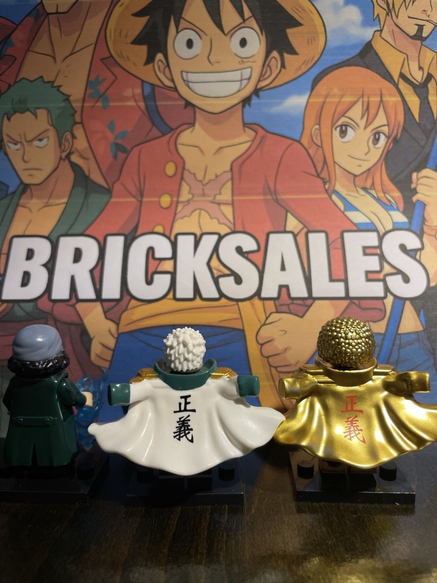 One Piece Smoker Kuzan Sengoku Haki Figur Lego-Komp. (Neu (gemäss ...