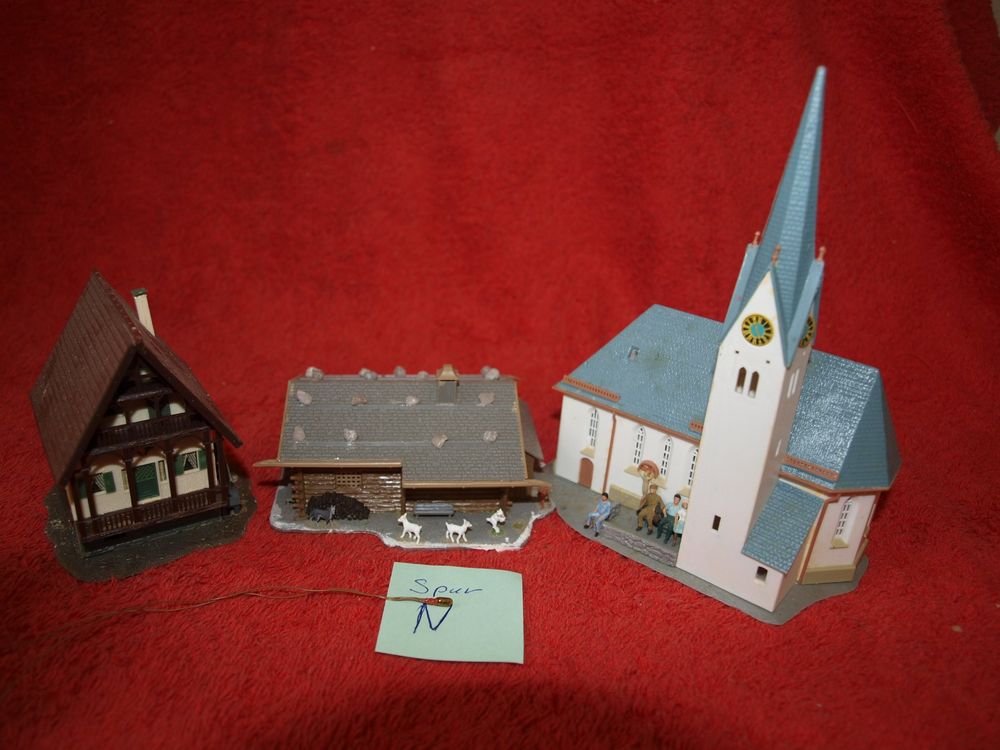 Kirche + Häuser spur N Gebraucht | Kaufen auf Ricardo