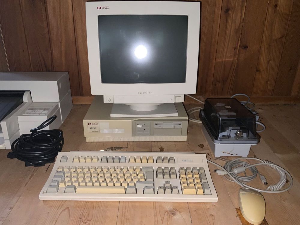Retro PC HP Vectra 486/66N (Gebraucht) in Andeer für CHF 300 – mit ...