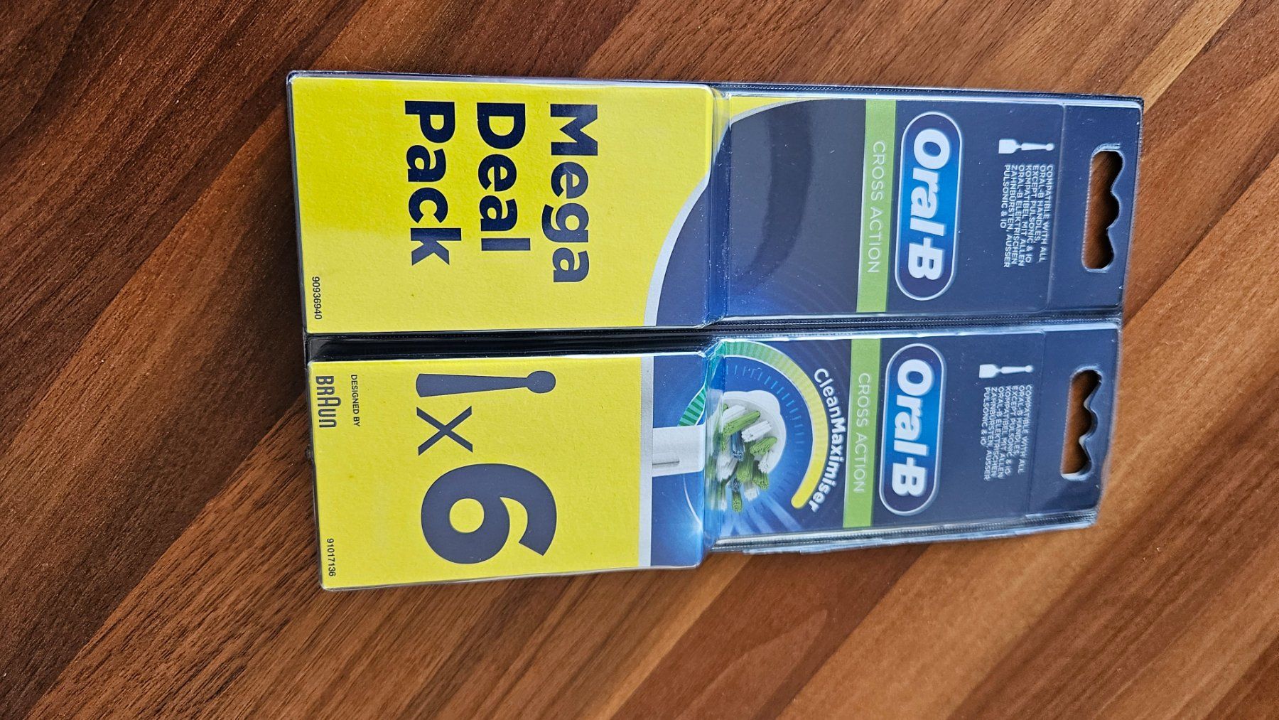 Oral-B Aufsteckbürsten Cross Action, 2x6, NEU & OVP (Neu und ...