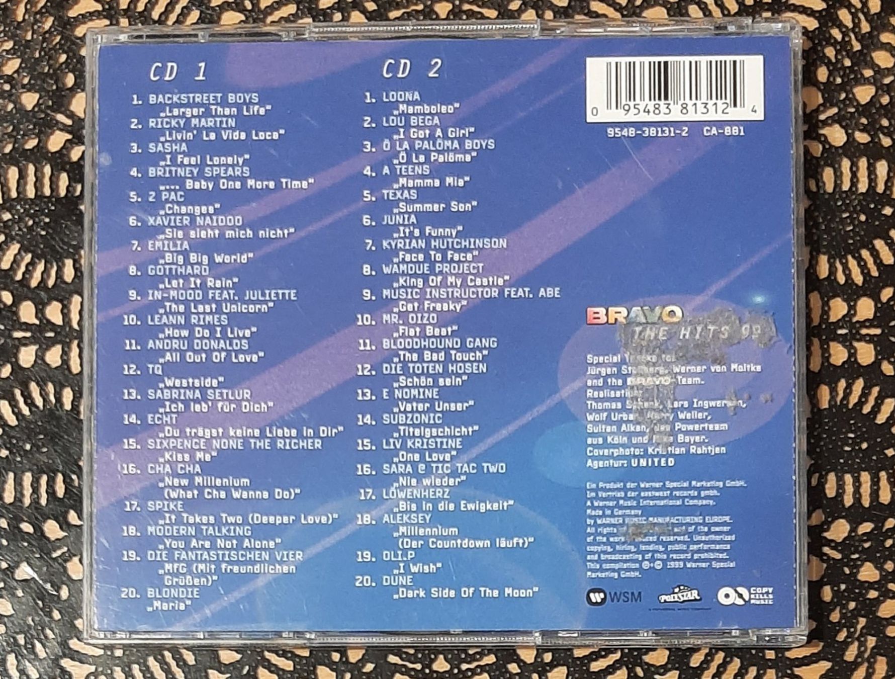 Bravo Hits - The Hits 99, 2CD Hit Compilation Sampler 1999 (Gebraucht) in Amriswil für CHF 2.9 ...