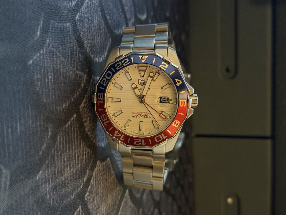 Automatic GMT Pepsi — Hommage an TAG Heuer (Neu (gemäss Beschreibung ...