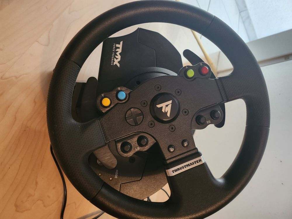 Thrustmaster TMX Racing Wheel für PC und XBox (Gebraucht) in Neuenegg ...