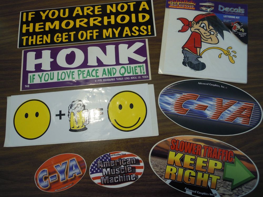 Oldsmobile Buick Cadillac Chevrolet Pontiac bumper sticker (Neu (gemäss ...