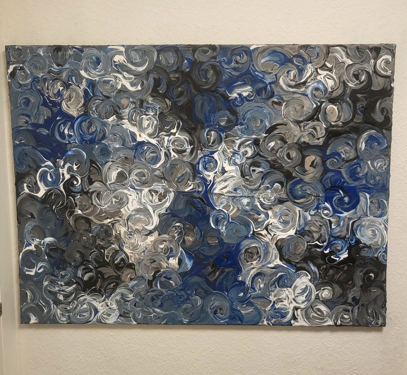 CC ART, CH Künstlerin, Acrylgemälde 60x80cm, auf Leinwand! (Neu (gemäss Beschreibung)) in ...