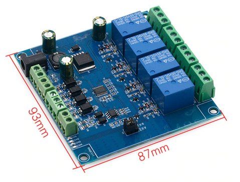 ModBus (RTU) Relais Modul (4x Input / Output) (Neu und originalverpackt ...