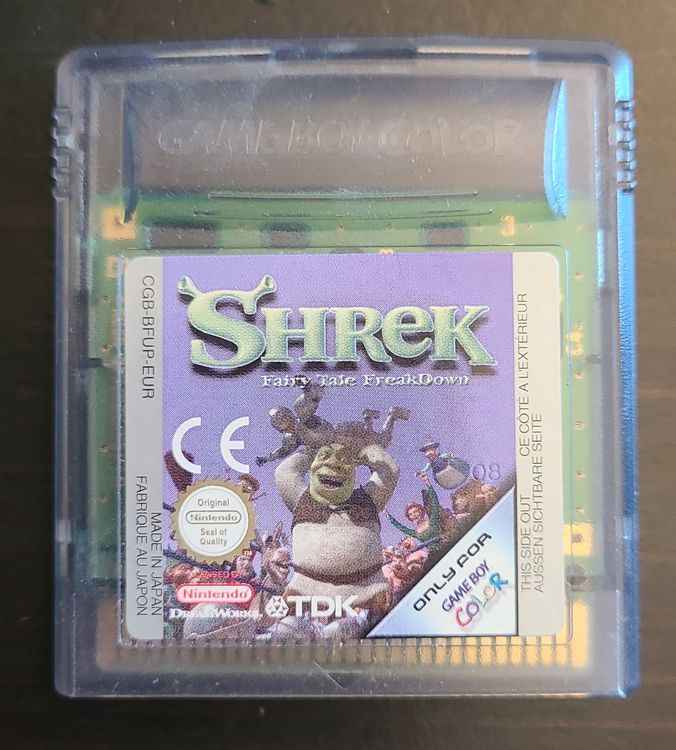 Shrek Fairy Tale Freakdown Jeu GameBoy Color (D'occasion) à Morges pour ...