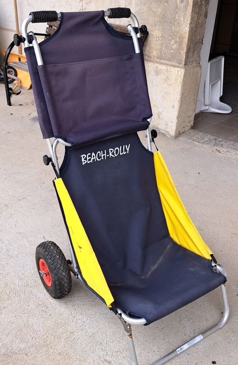 Strandrollstuhl Beach-Rolly, klappbar | Kaufen auf Ricardo
