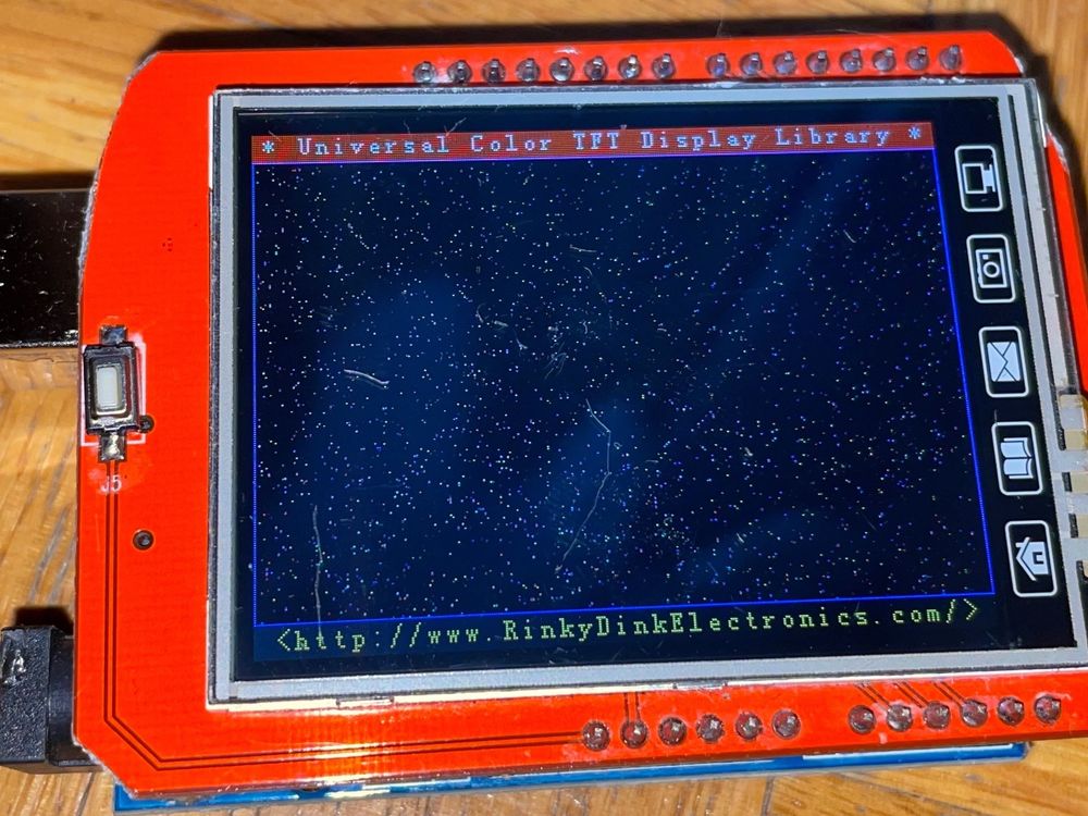 Arduino Uno + écran tft 320x240 + câble usb + PowerBk (Gebraucht) in ...