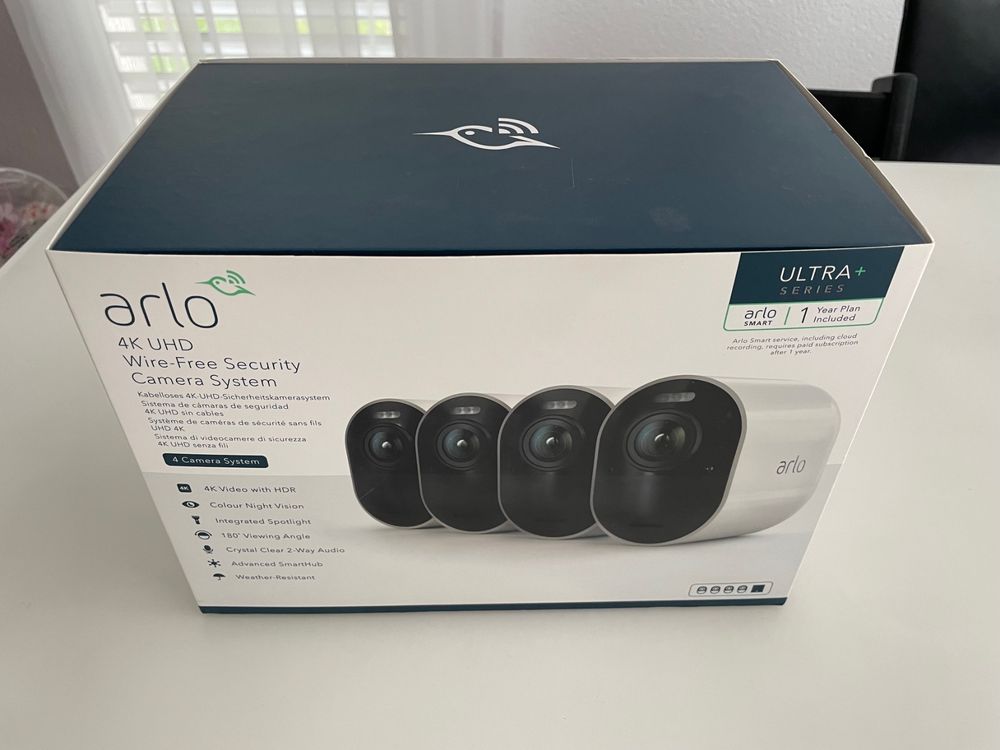 ARLO Ultra 4K Smart Home, Kamera-Sicherheitssystem 4er Set | Kaufen auf ...