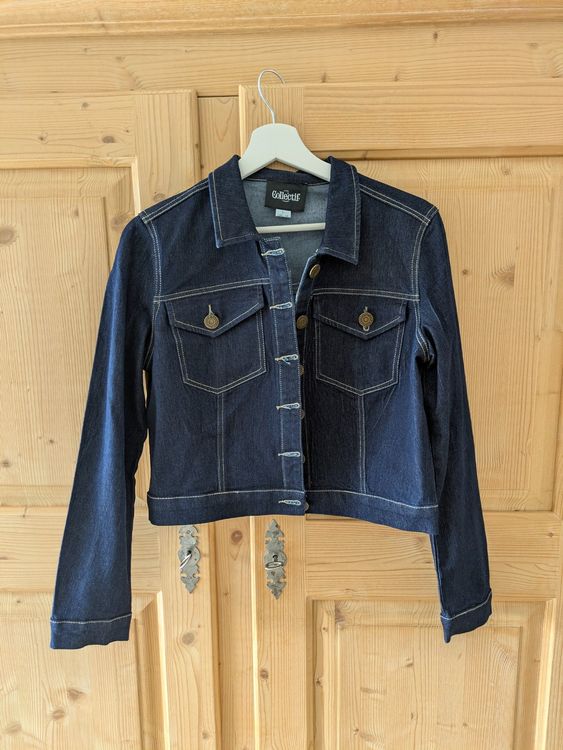 Collectif Clothing Jeans Jacke Vintage Rockabilly Stretch (Neu (gemäss ...