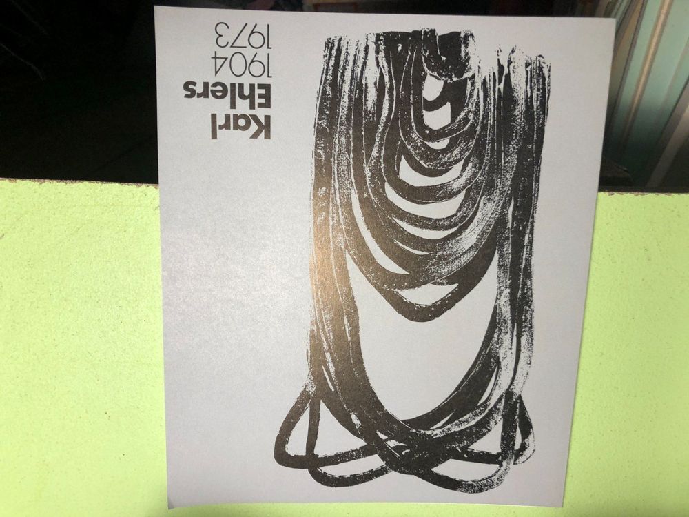 Karl Ehlers 1904-1973 | Kaufen auf Ricardo