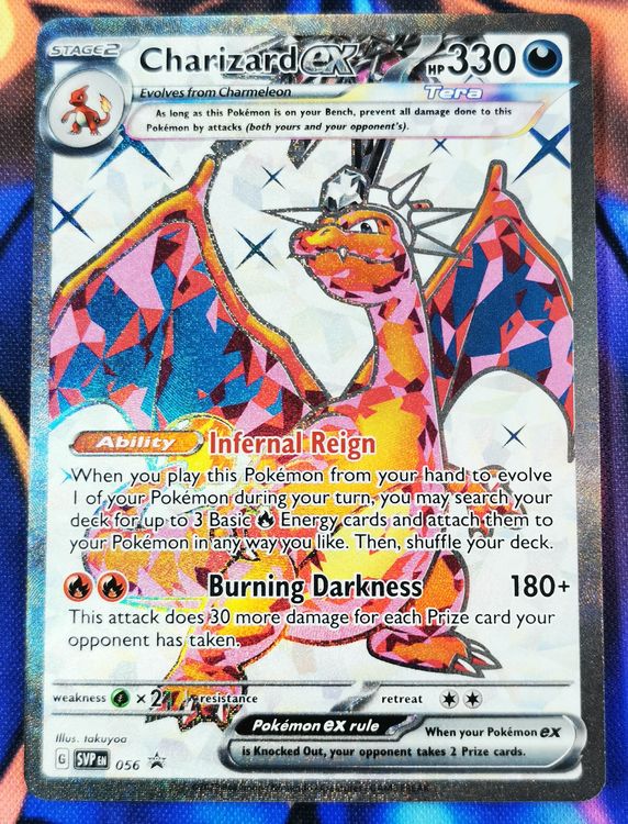 Pokemon Charizard ex SVP056 Black Star Promo EN (Neu (gemäss ...